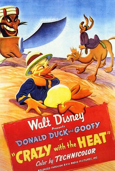 Crazy With The Heat 1947 Donald Duck Theatrical Cartoon Series